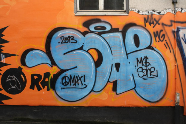 SONE und MG – Street Art in Halle (Saale)